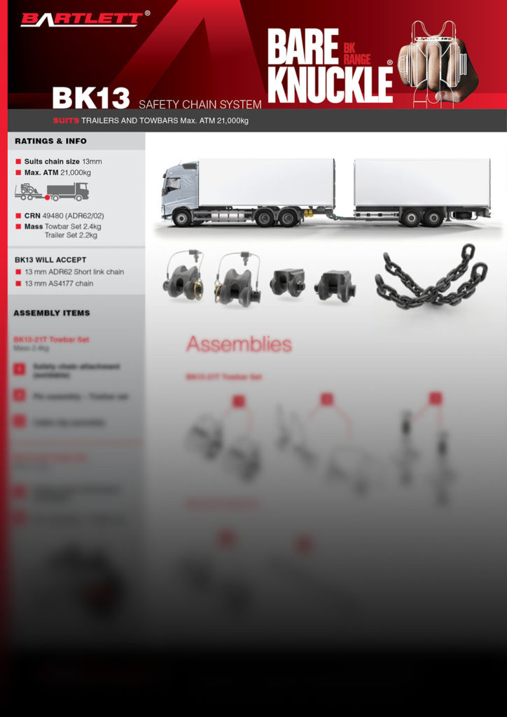 BK13 Safety Chain • Bartlett