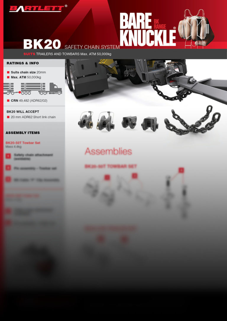 BK20 Safety Chain • Bartlett