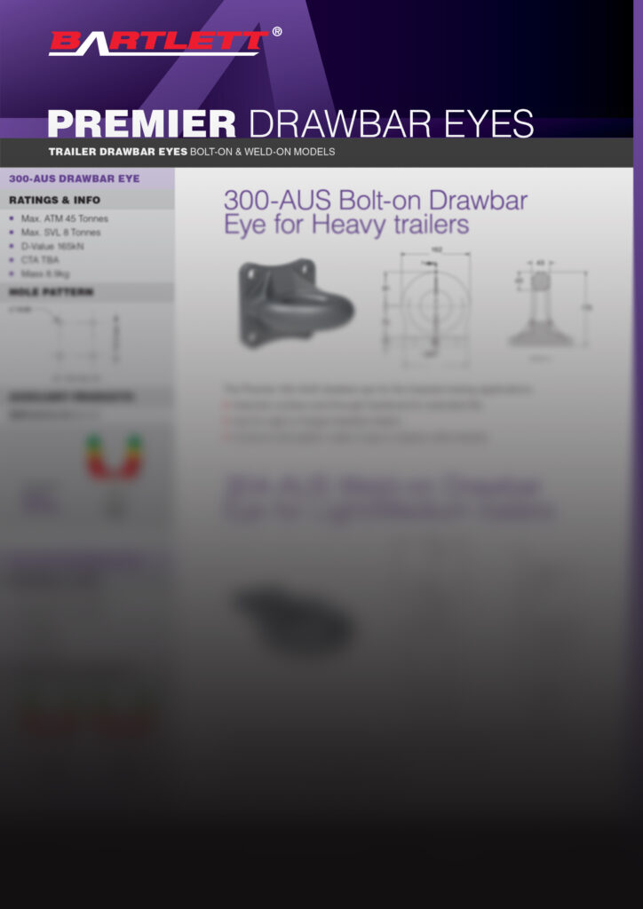 Premier Drawbar Eyes • Bartlett